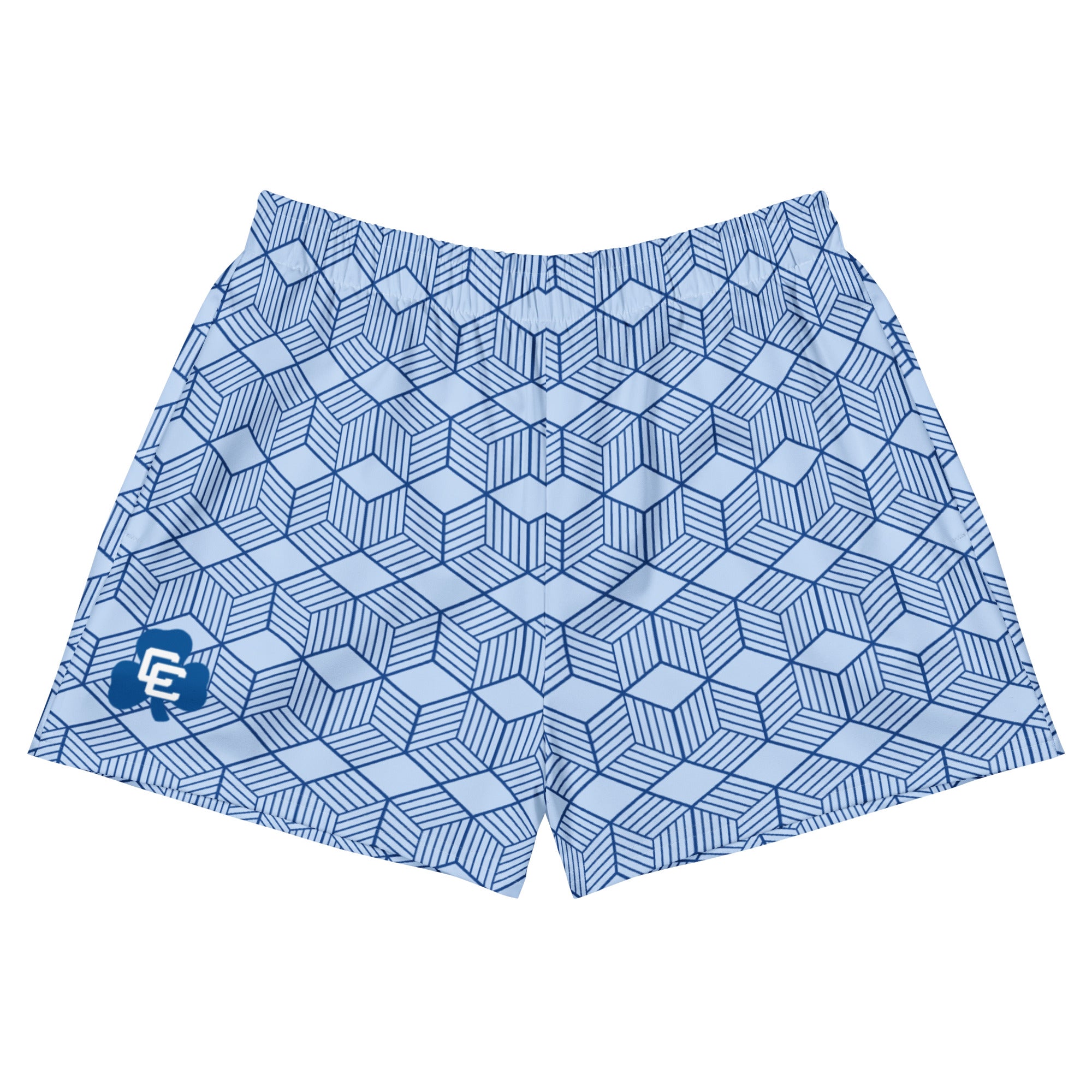 Geometric CC Logo | All-Over Print Unisex Athletic Shorts – Detroit ...