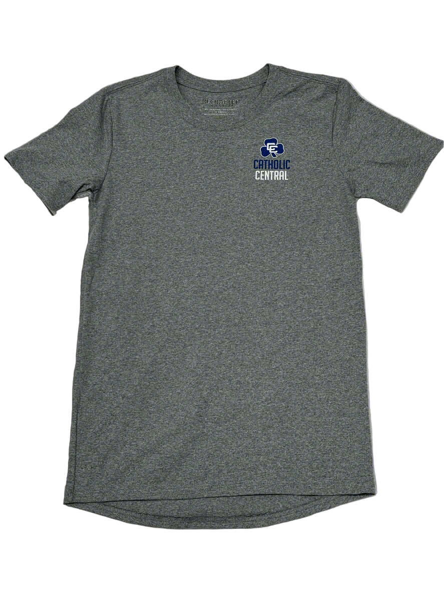 Recrafted Tee Left Chest-Aluminum – Detroit Catholic Central